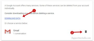 Gmail Account Ko Deactivate Ya Permanently Delete Kaise Kare